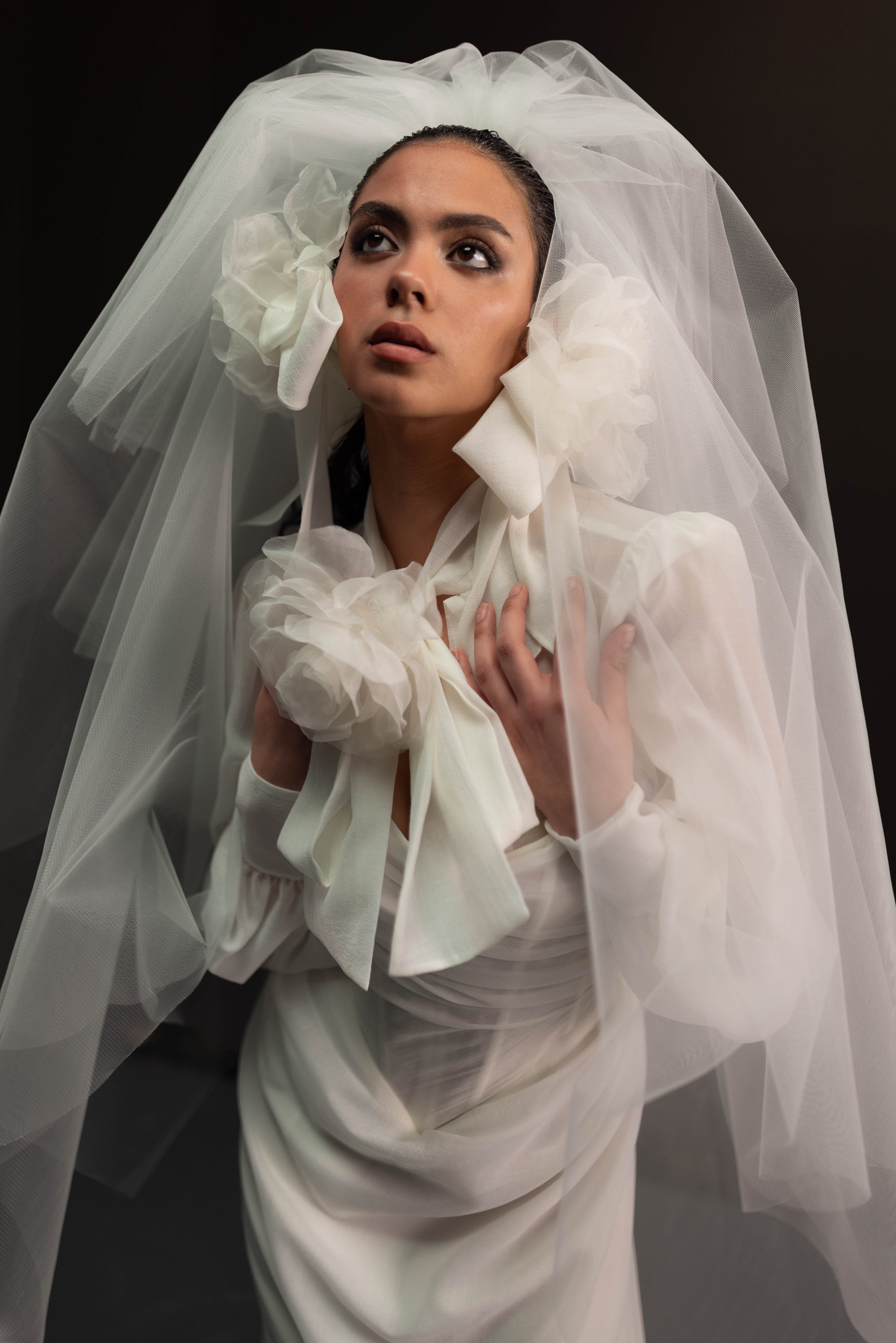 Madonna Veil - Ivory – VARCA STUDIO